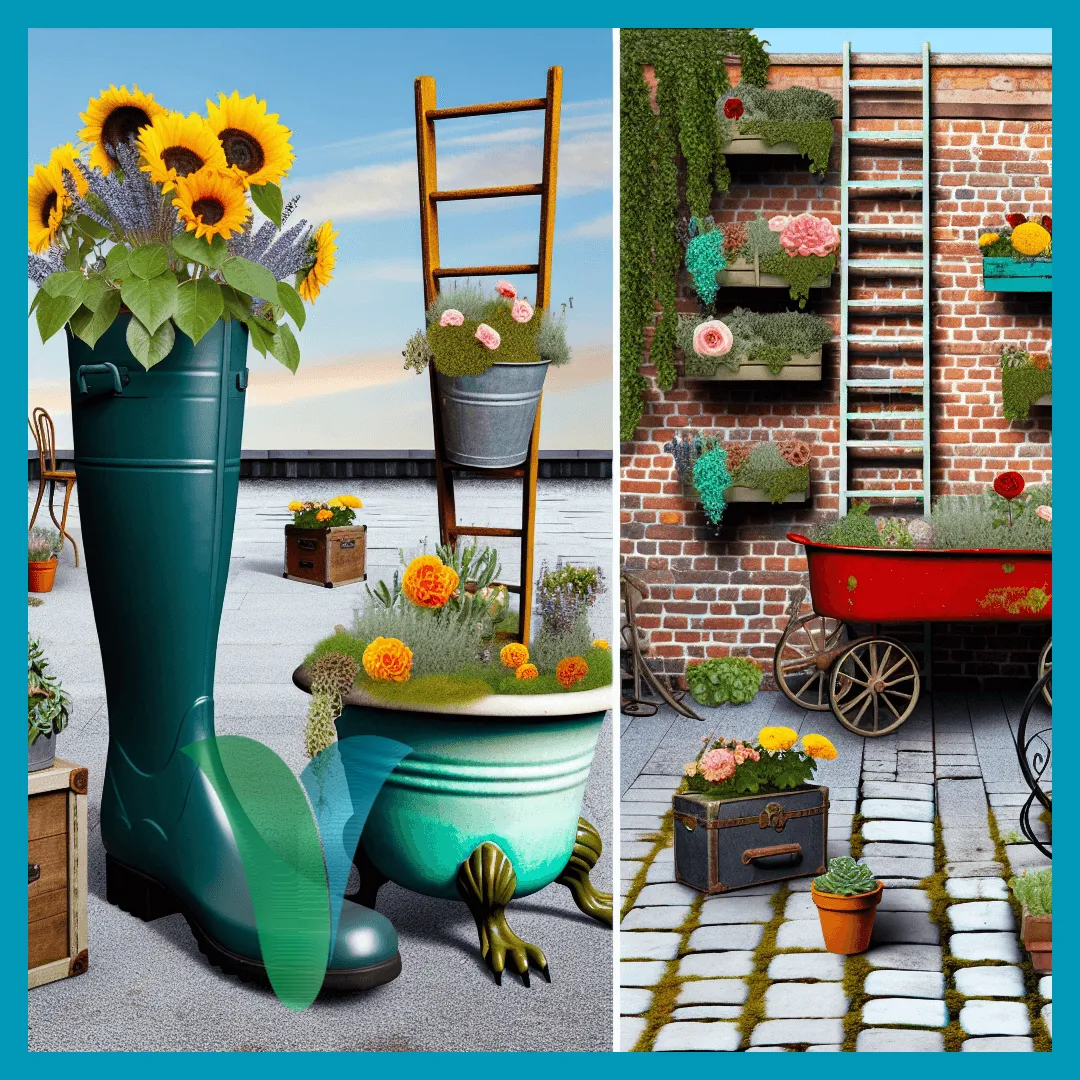 9 Amazing Benefits to Unique Container Gardening Ideas - Health Garden